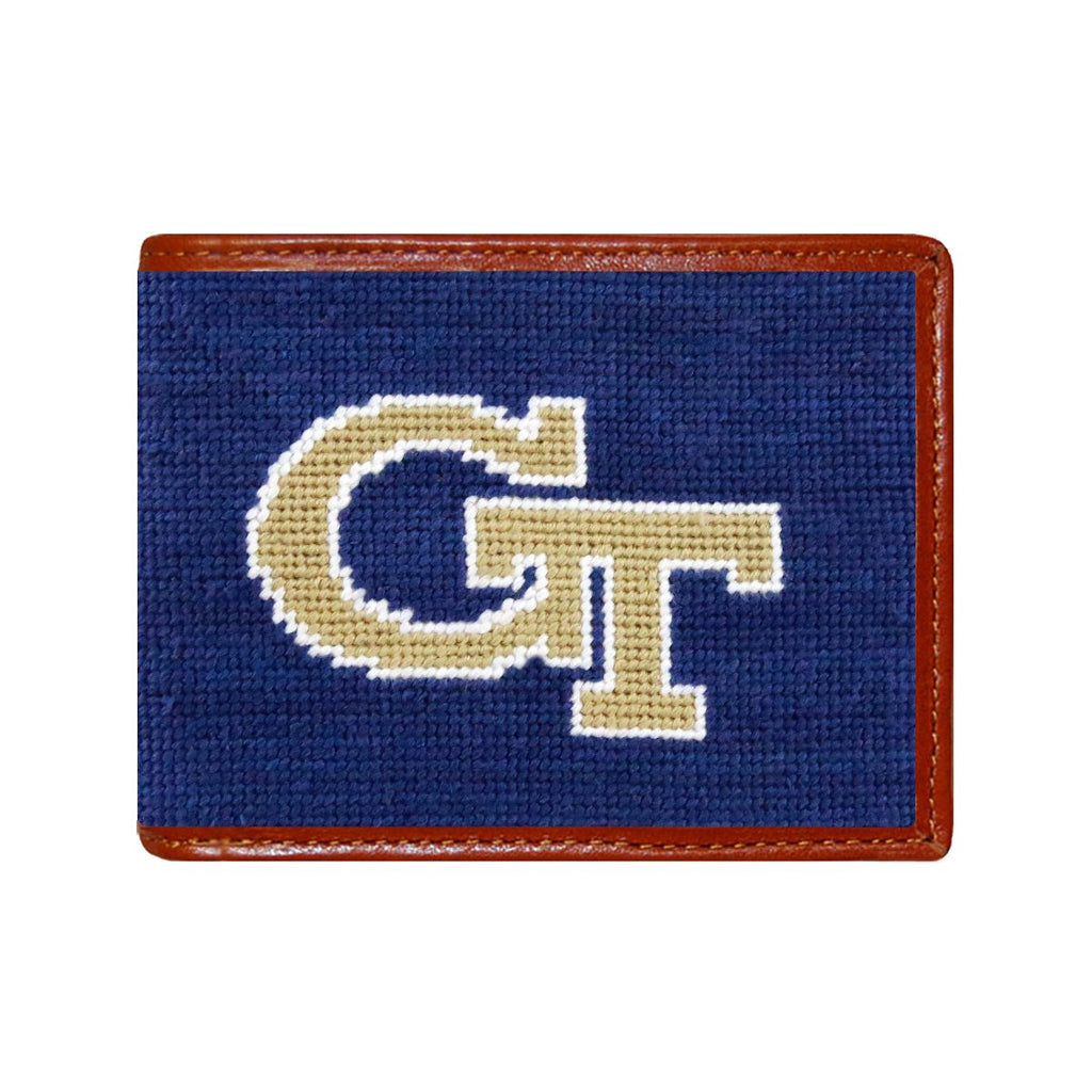Georgia Tech Needlepoint Bi-Fold Wallet | Smathers & Branson – Country ...