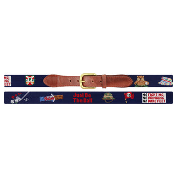 Gopher Golf Life Needlepoint Belt by Smathers & Branson – Country Club Prep