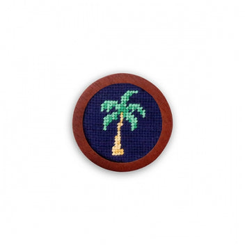 Palm Tree Needlepoint Ball Marker | Smathers & Branson – Country Club Prep