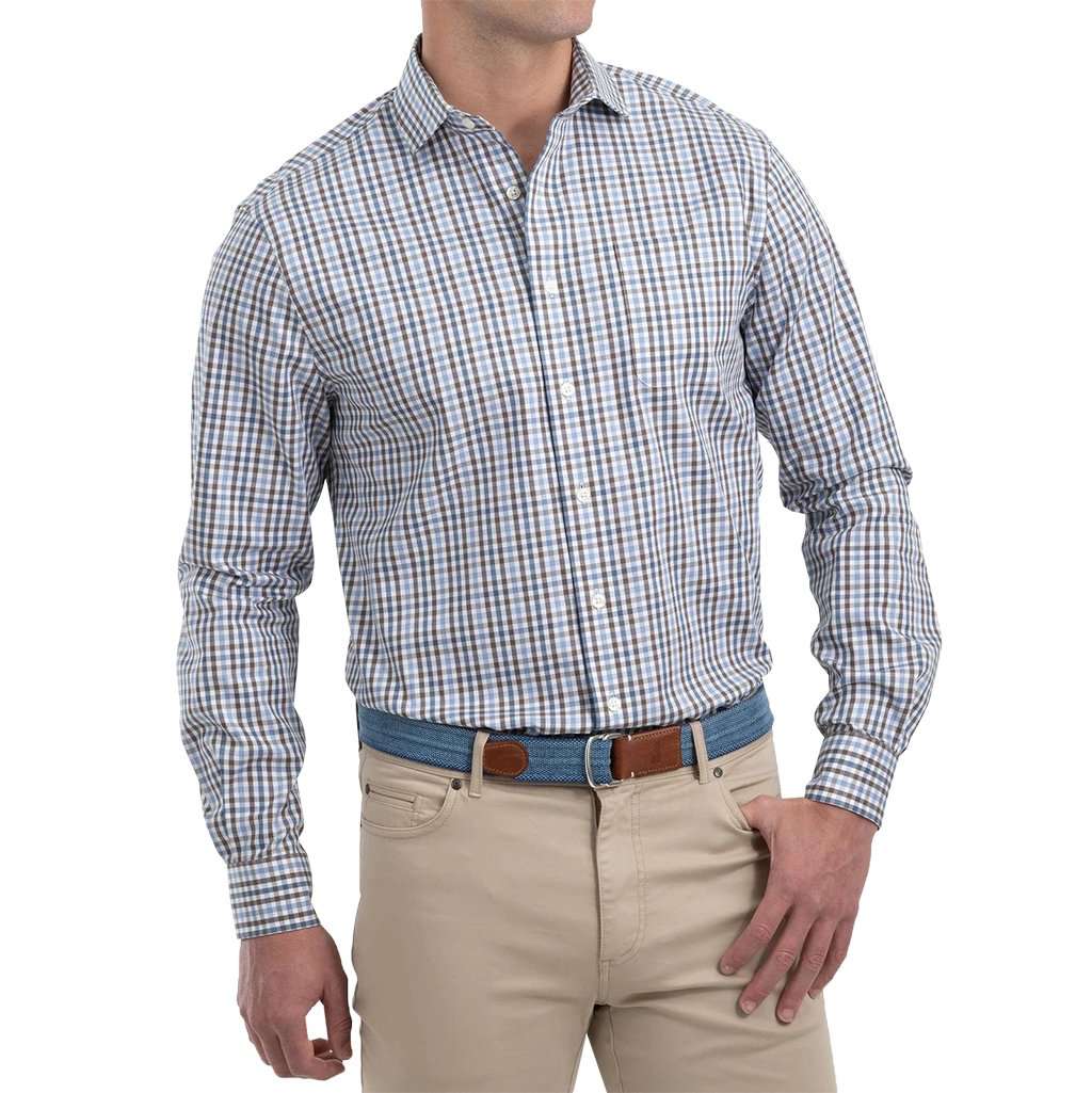 Johnnie-O Pratt Cutaway Collar Oxford Shirt | Free Shipping – Country ...