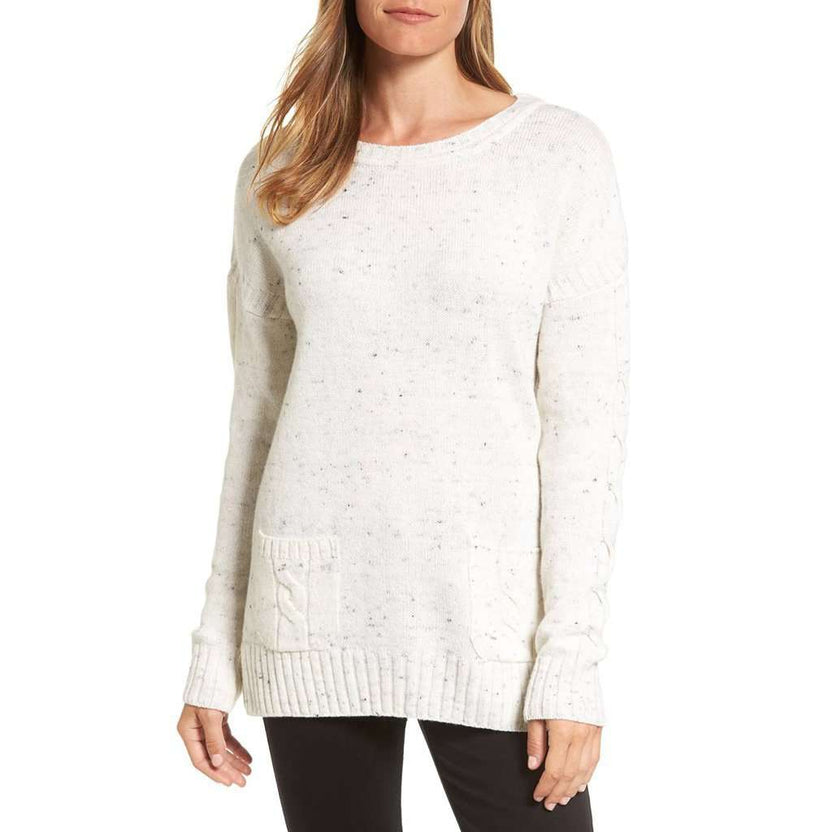 Barbour Priory Cardigan in Cloud – Country Club Prep