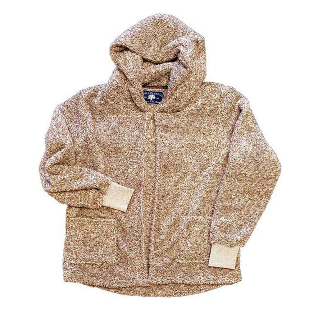 Live Oak Cardigan Fleece Hoodie in Beige – Country Club Prep