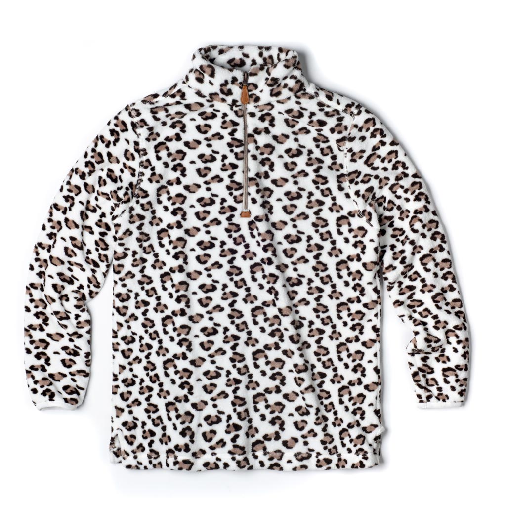 Nordic Fleece Oslo Leopard Fleece Pullover | Free Shipping – Country ...