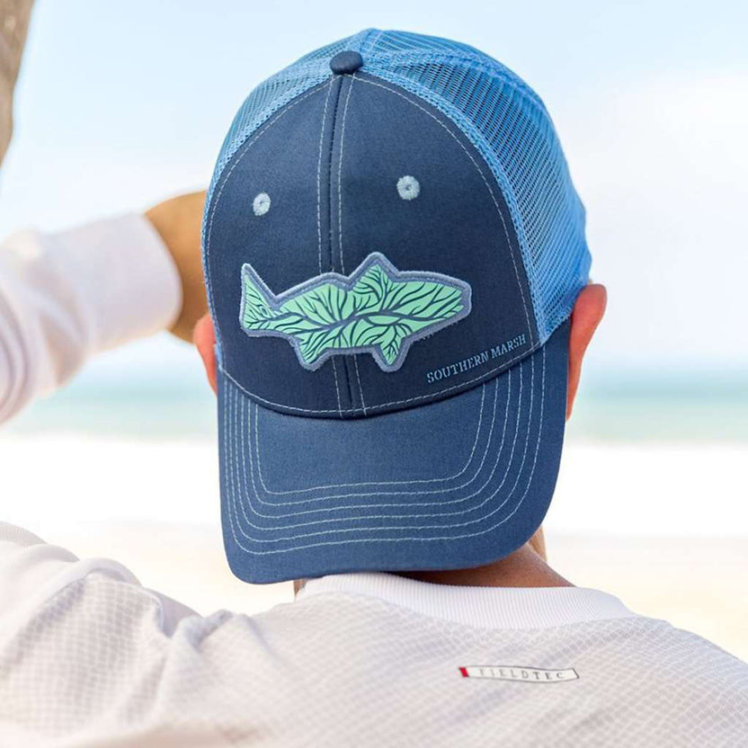 Southern Marsh Trucker Hat - Delta – Country Club Prep