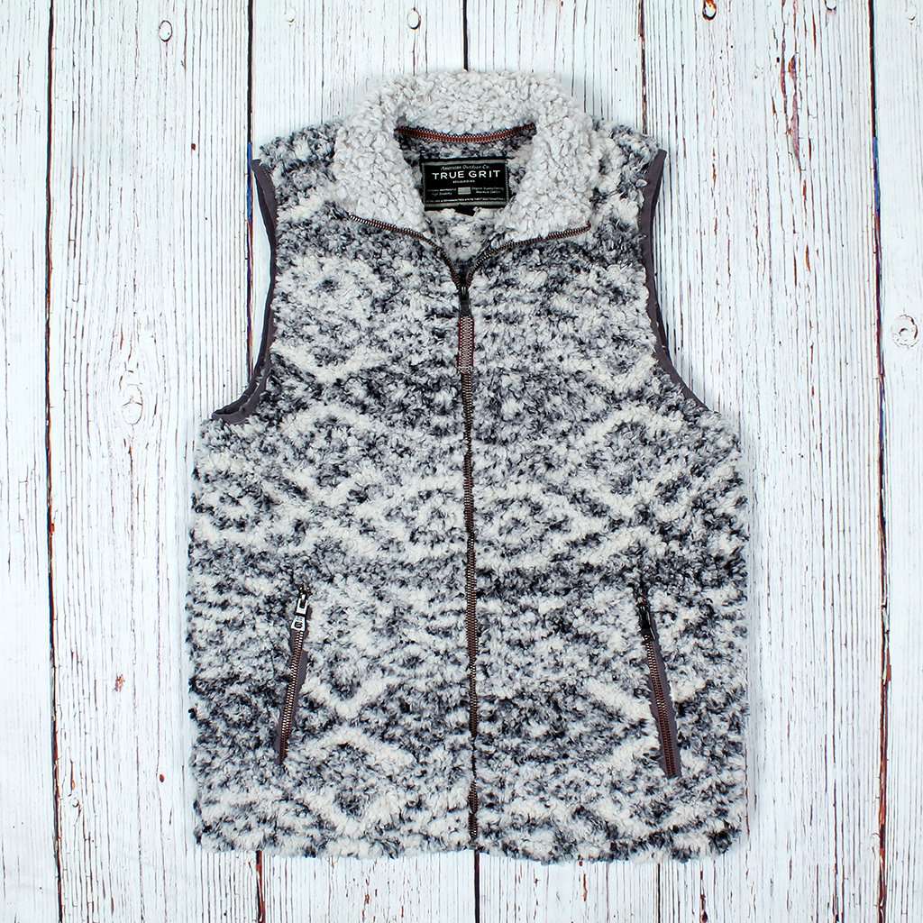 True Grit (Dylan) Tribal Frosty Tipped Vest | Free Shipping – Country ...