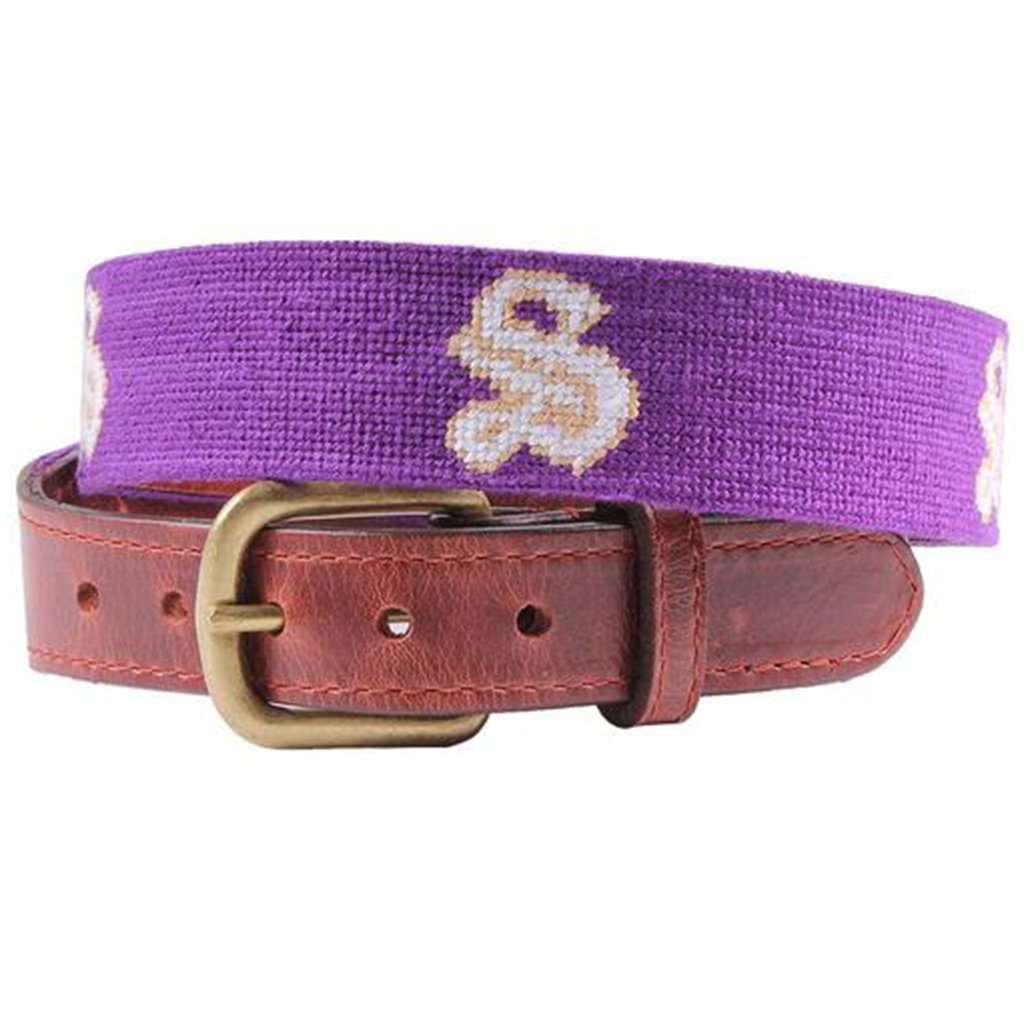 Smathers & Branson Sewanee Needlepoint Belt – Country Club Prep