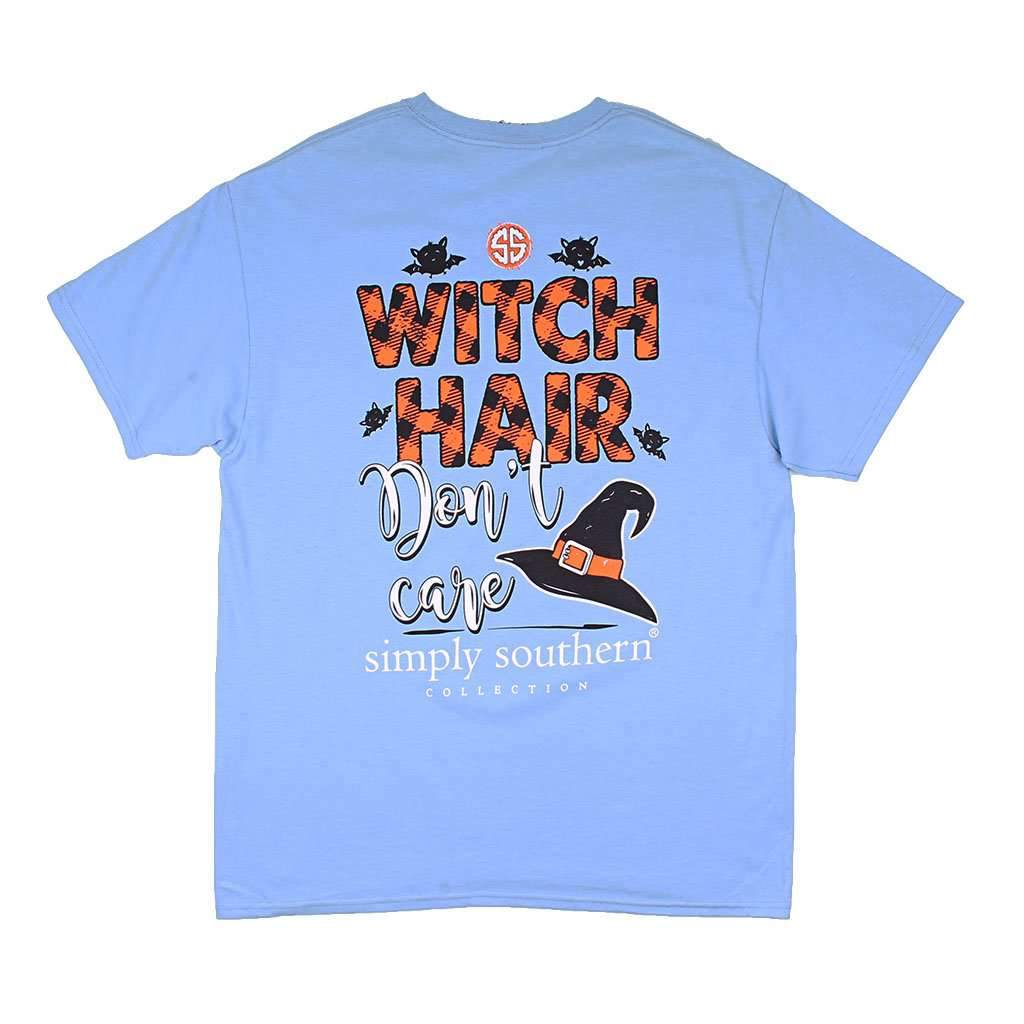 Simply Southern Preppy Witch Tee in Blues – Country Club Prep