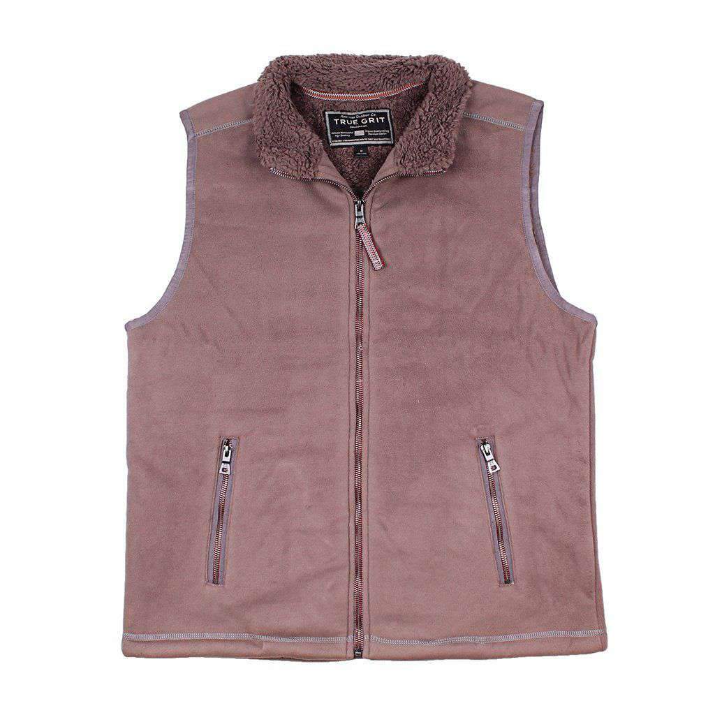 True Grit Bonded Polar Fleece & Sherpa Lined Vest in Cocoa – Country ...