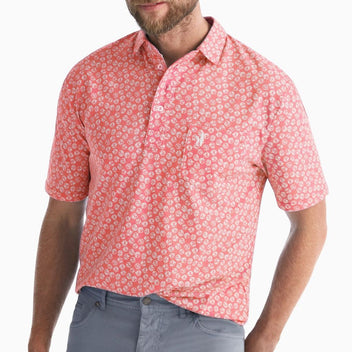 The Original 4-Button Polo Kevin Print by Johnnie-O – Country Club Prep
