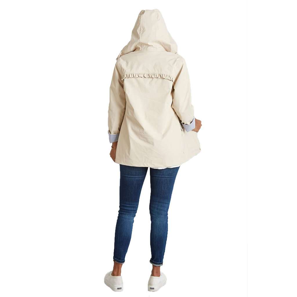 Lauren James Dottie Ruffle Raincoat – Country Club Prep