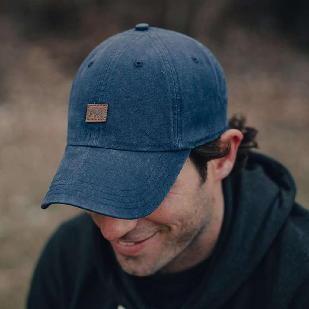 The Normal Brand Leather Square Cap | Free Shipping – Country Club Prep