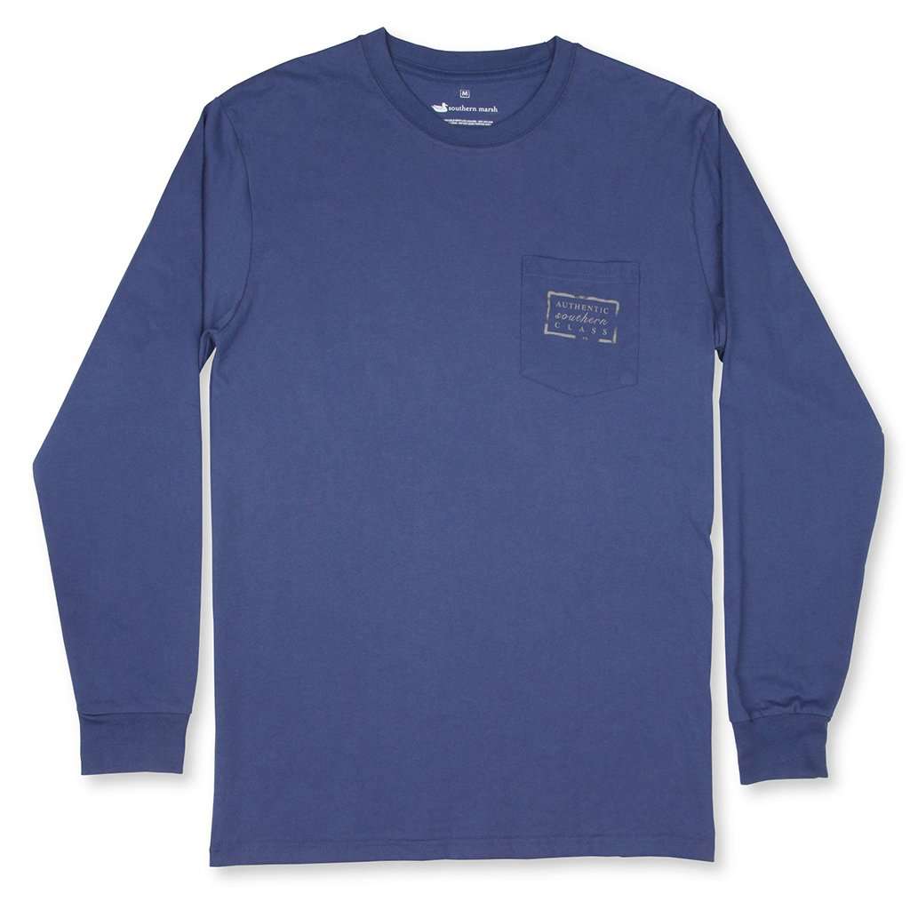 Southern Marsh Long Sleeve Authentic Tee | Free Shipping – Country Club ...