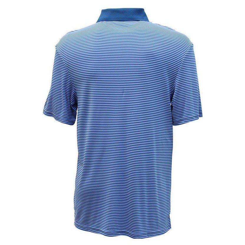 AFTCO Divot Performance Polo in Blue Steel – Country Club Prep