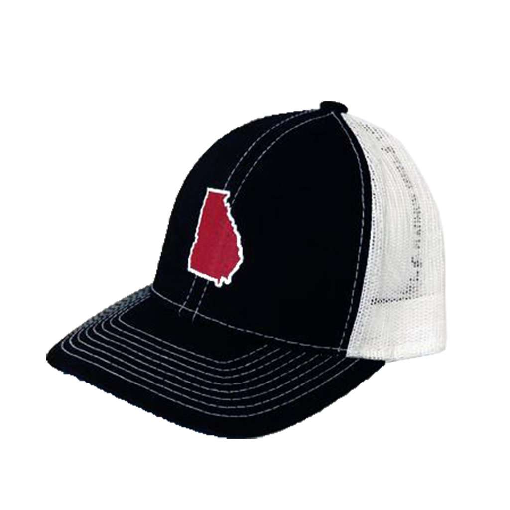 State Traditions Georgia Athens Gameday Trucker Hat in Black – Country ...