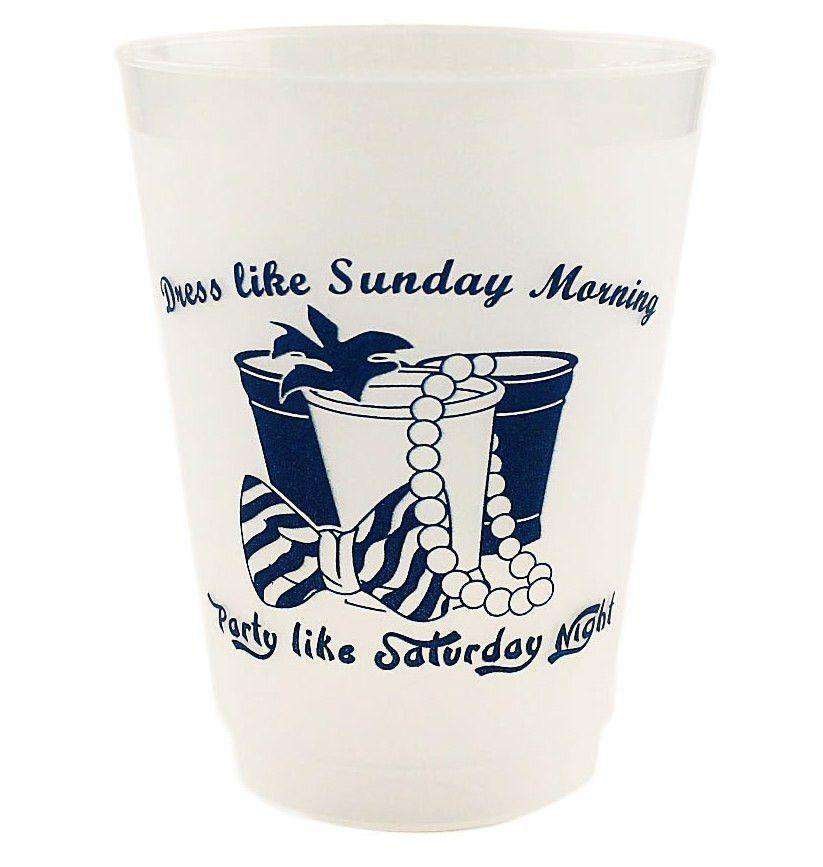 Country Club Prep Dress Code Cups - Set of 11
