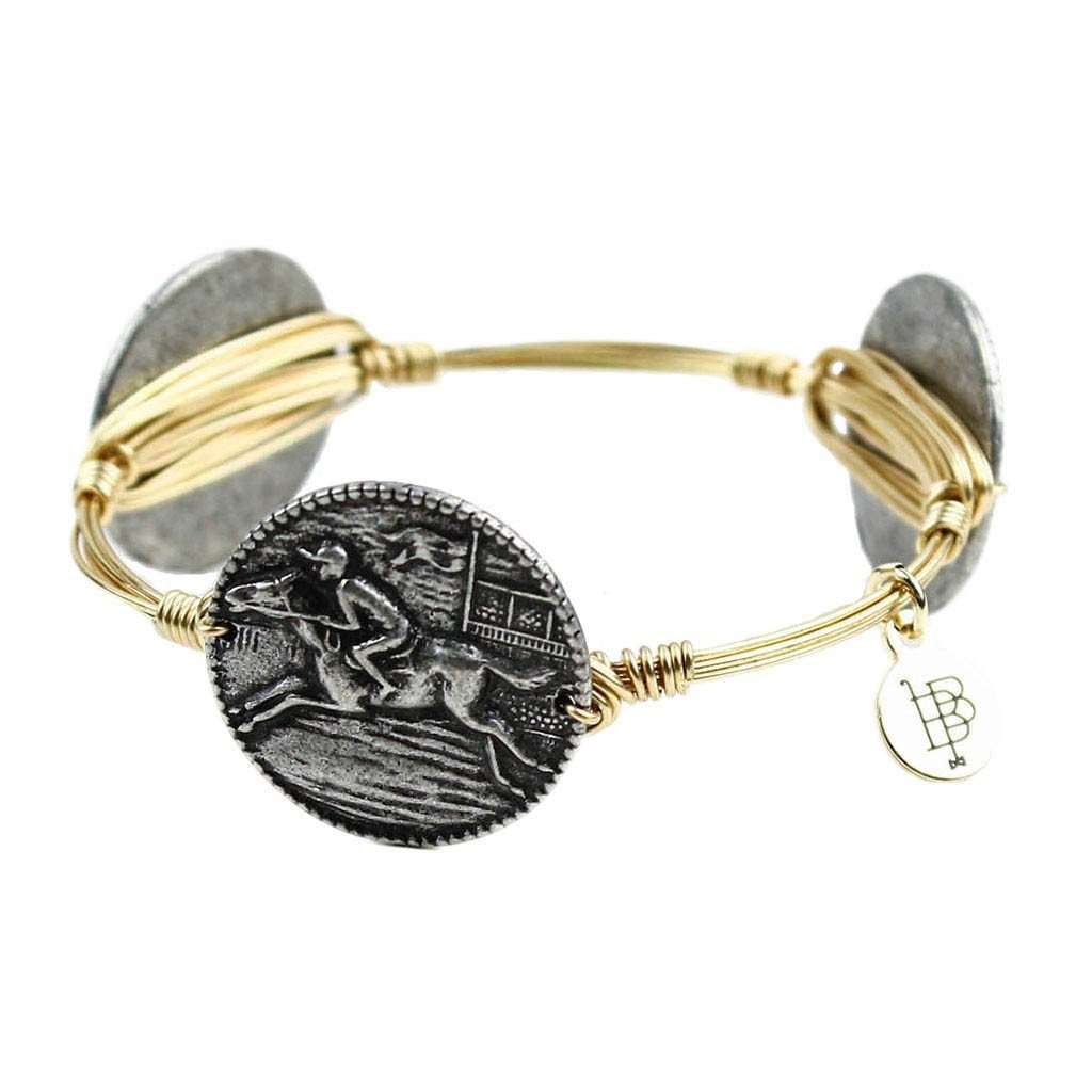 Limited Edition Horse Racing Coin Bangle by Bourbon and Bowties ...