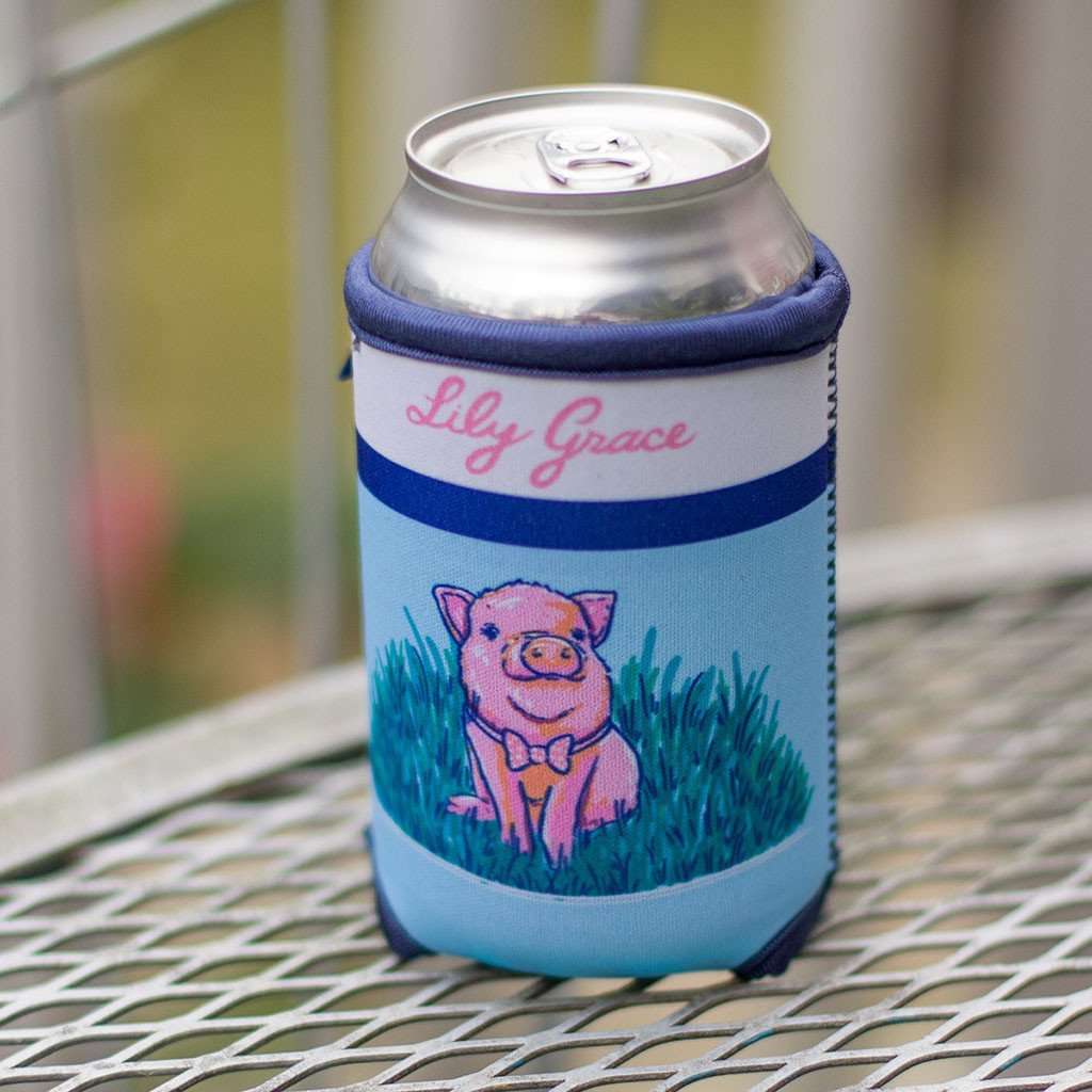 Lily Grace Piglet Can Holder – Country Club Prep