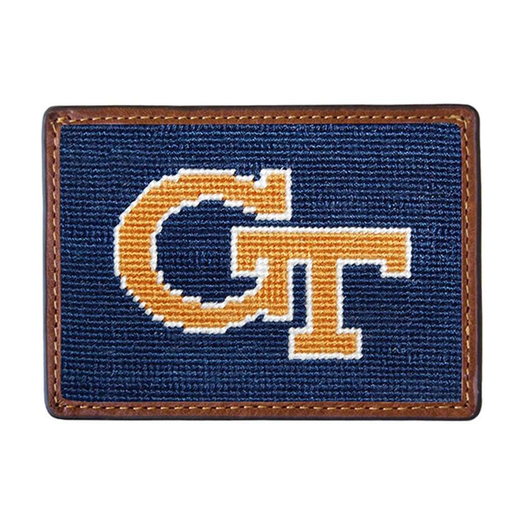 Smathers & Branson Georgia Tech Needlepoint Credit Card Wallet ...