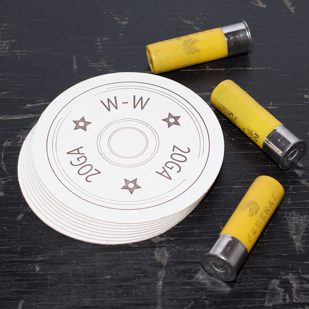 Shot Gun Shell Coaster Set by Ancesserie – Country Club Prep