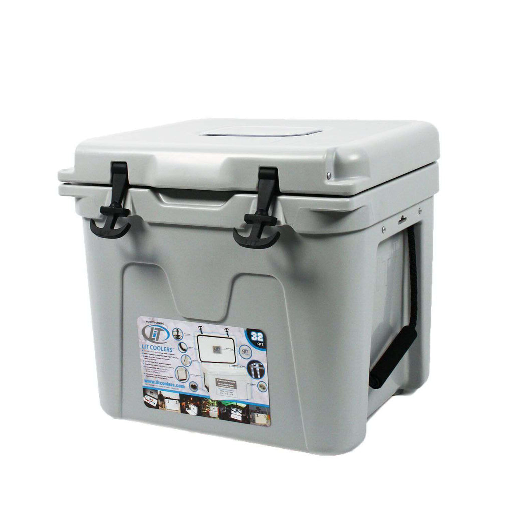 State Traditions America Cooler 30qt in Grey by Lit Coolers – Country ...