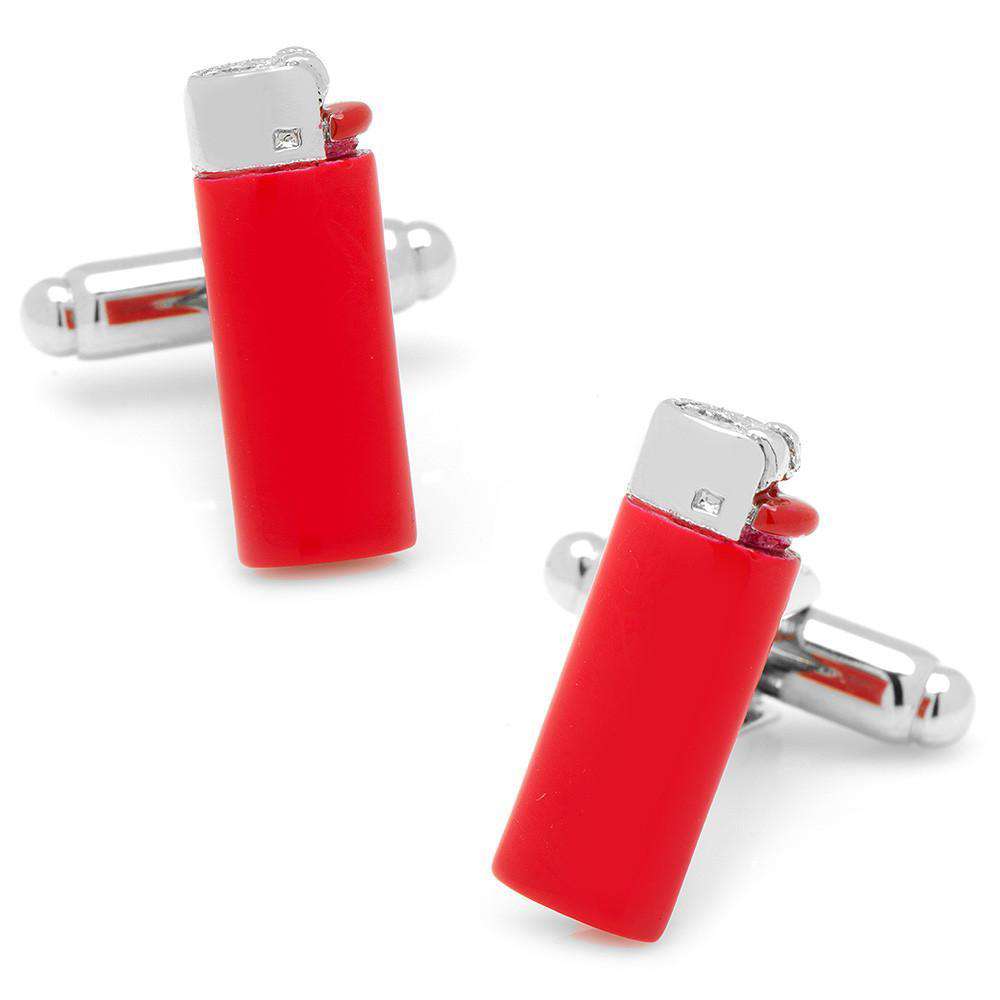 CufflinksInc Lighter Cufflinks in Red – Country Club Prep