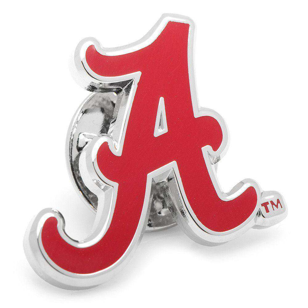 CufflinksInc University of Alabama Lapel Pin in Crimson – Country Club Prep
