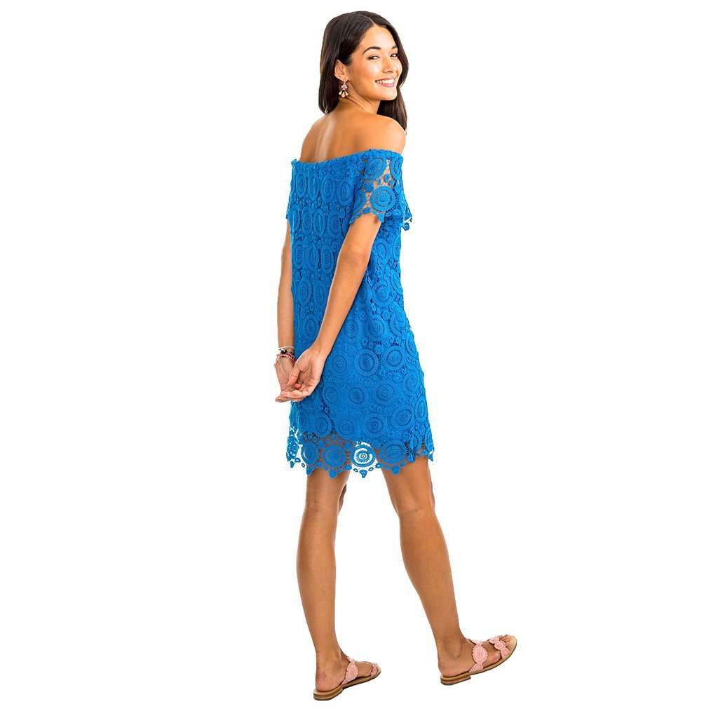Southern Tide Isabel Grace Dress | Blue Stream & Marshmallow – Country ...