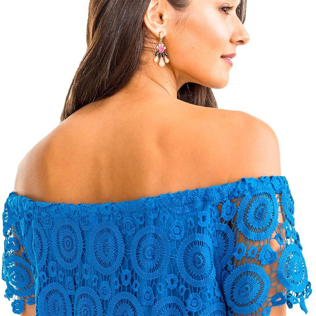 Southern Tide Isabel Grace Dress | Blue Stream & Marshmallow – Country ...