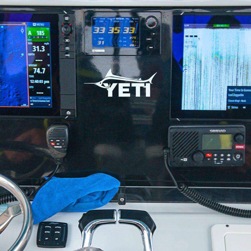 YETI Marlin Window Sticker – Country Club Prep