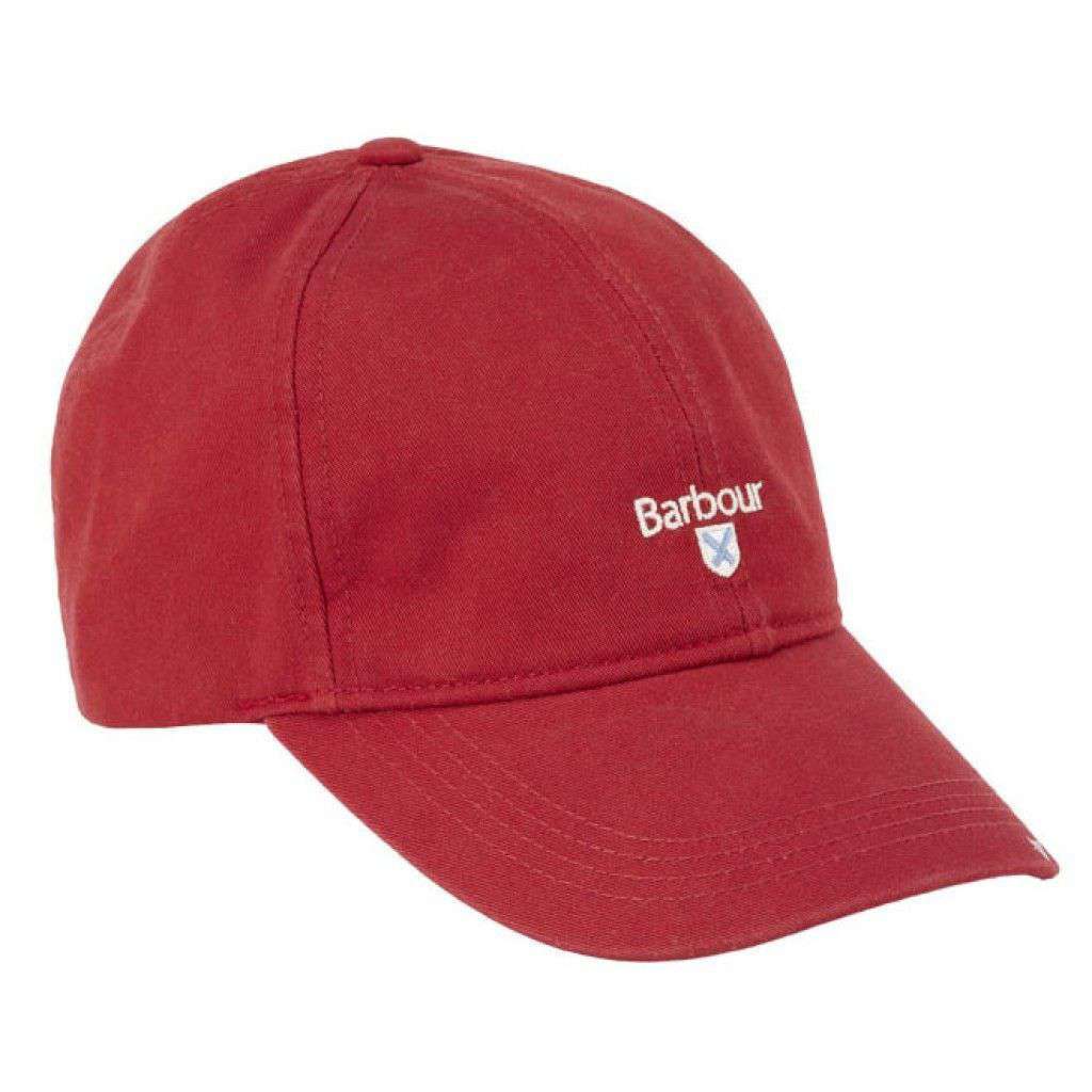 Barbour Cascade Sports Cap in Red – Country Club Prep