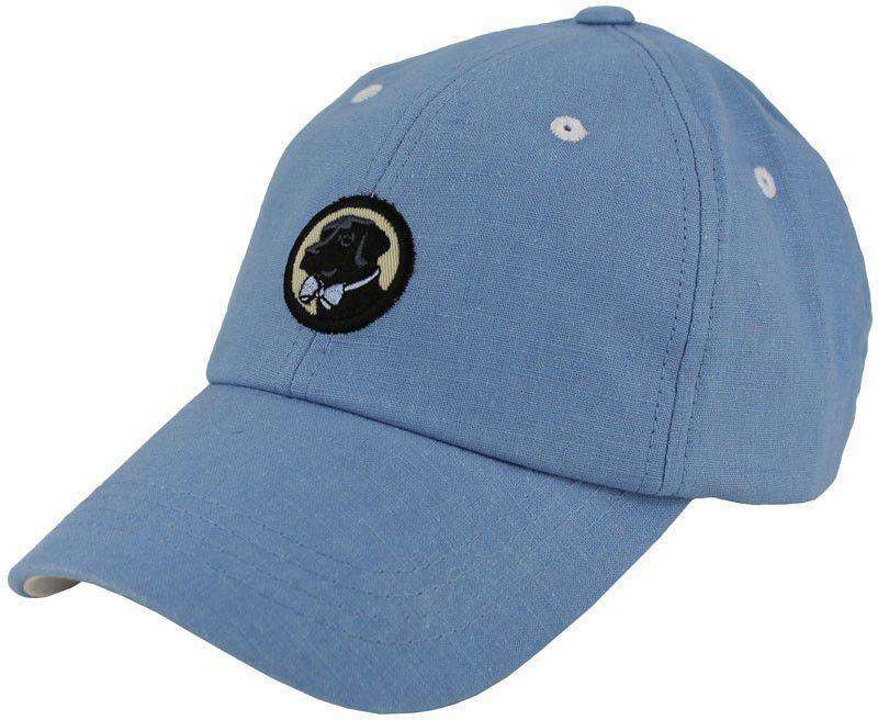 Southern Proper Cocktail Cap in Blue Linen – Country Club Prep