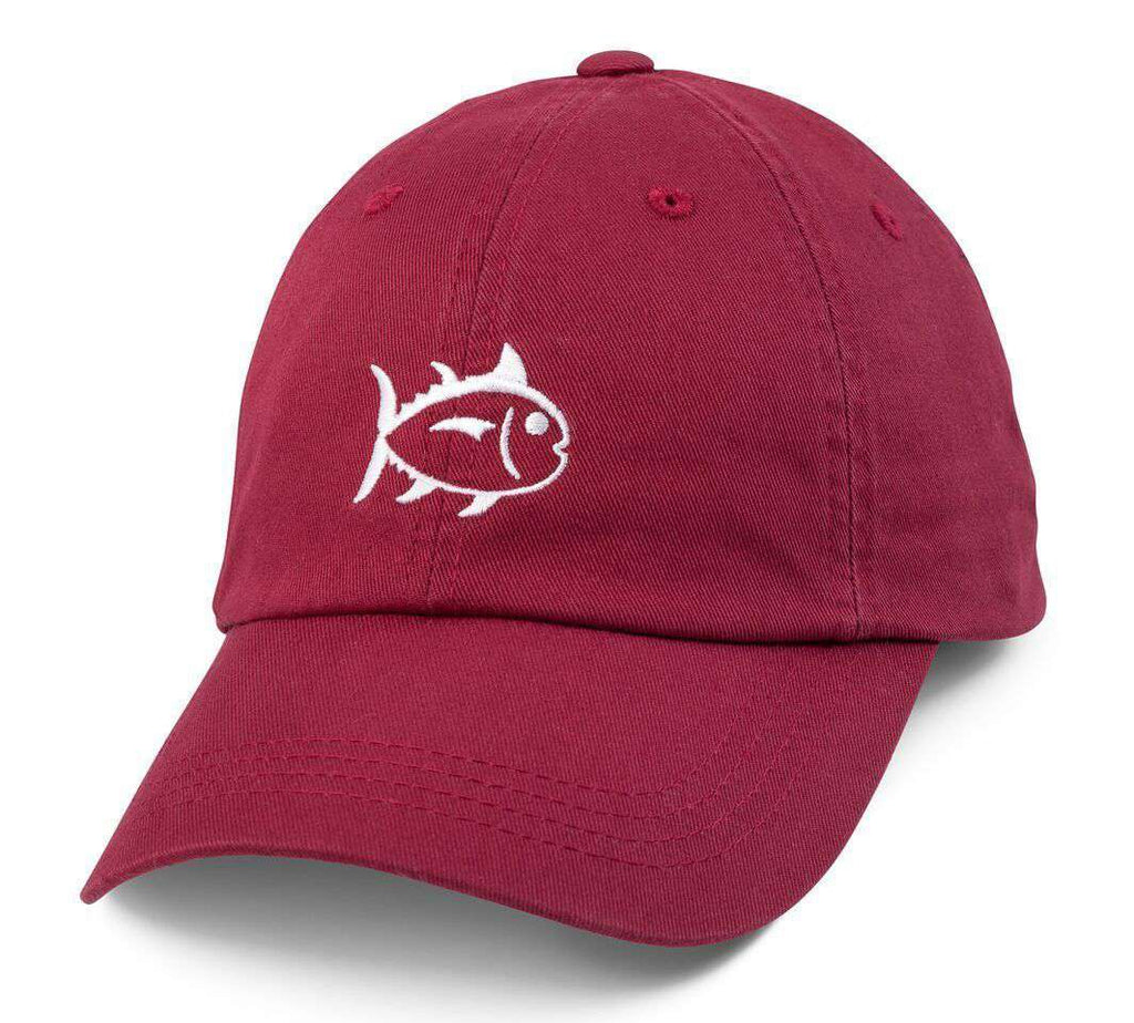 Southern Tide Collegiate Skipjack Hat in Crimson – Country Club Prep
