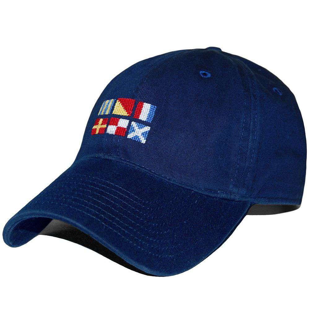 Smathers and Branson Got Rum Needlepoint Hat in Navy – Country Club Prep