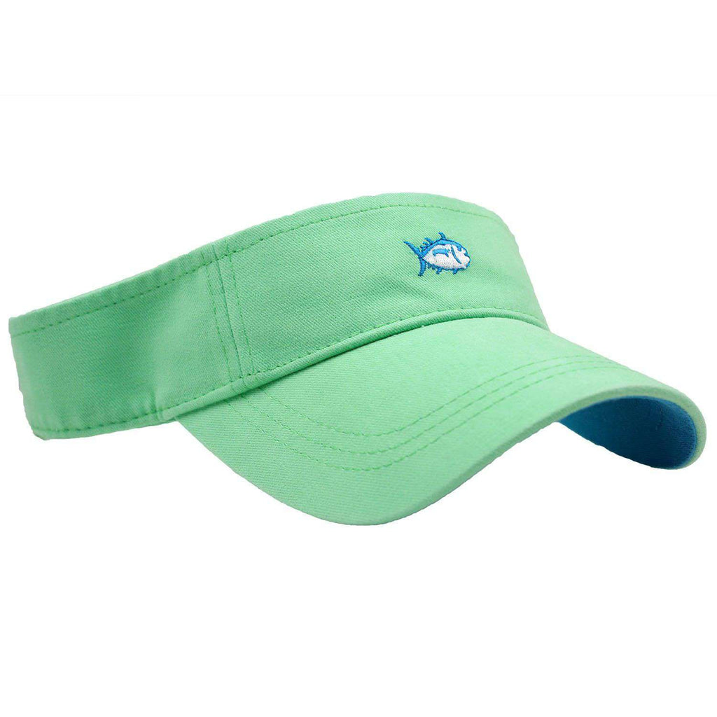 Southern Tide Mini Skipjack Visor in Sea Foam – Country Club Prep