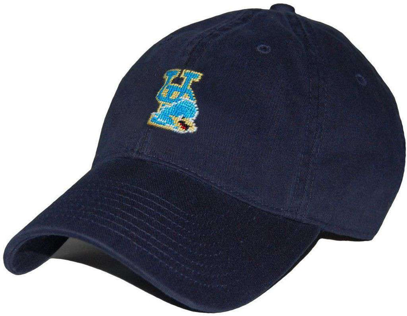 Smathers and Branson University of Delaware Needlepoint Hat in Navy ...