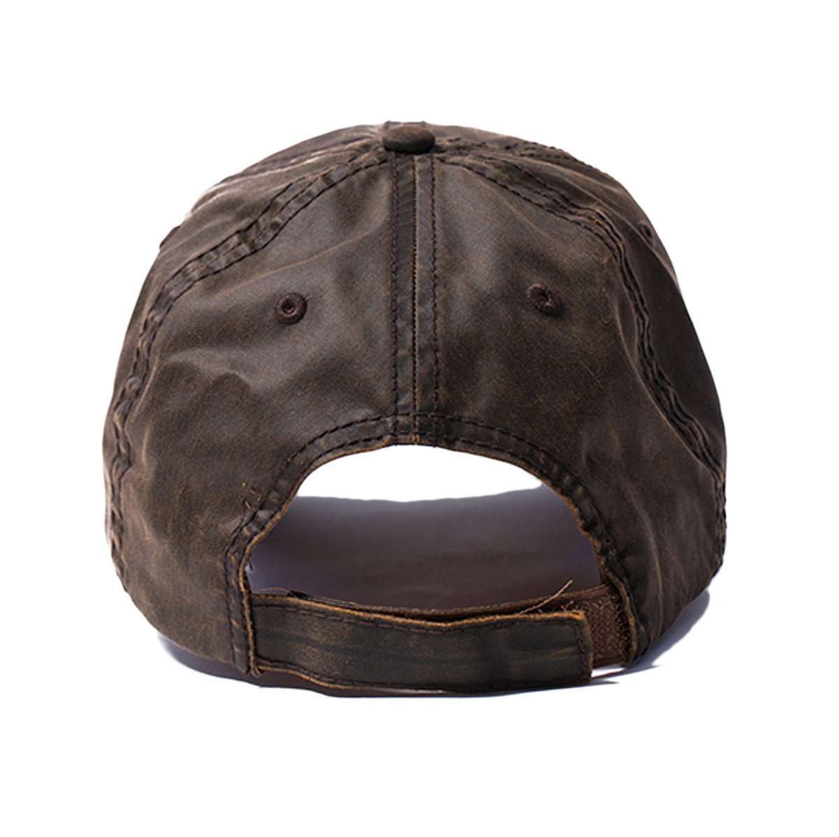 The Normal Brand Waxed Canvas Logo Hat in Brown – Country Club Prep