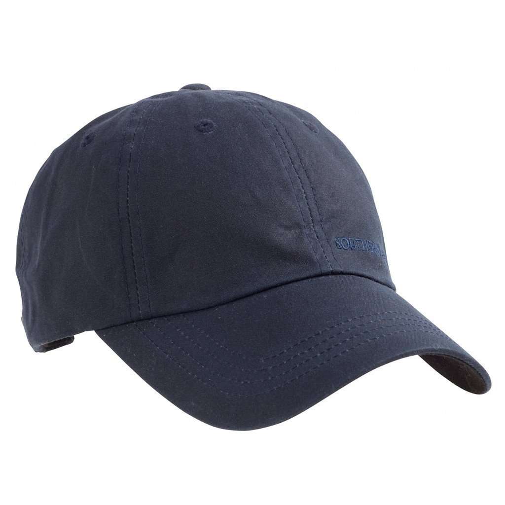 Southern Proper Waxed Hat in Navy – Country Club Prep