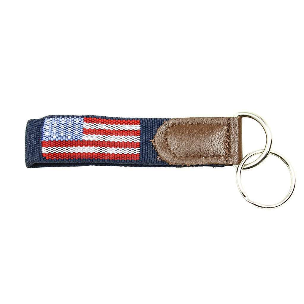 39th Parallel Old Glory Key Fob in Blue – Country Club Prep