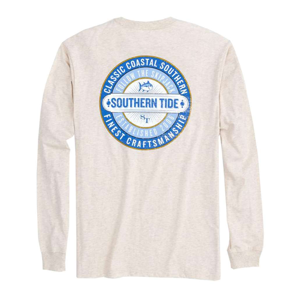 Southern Tide Long Sleeve Southern Label T-Shirt | Free Shipping ...