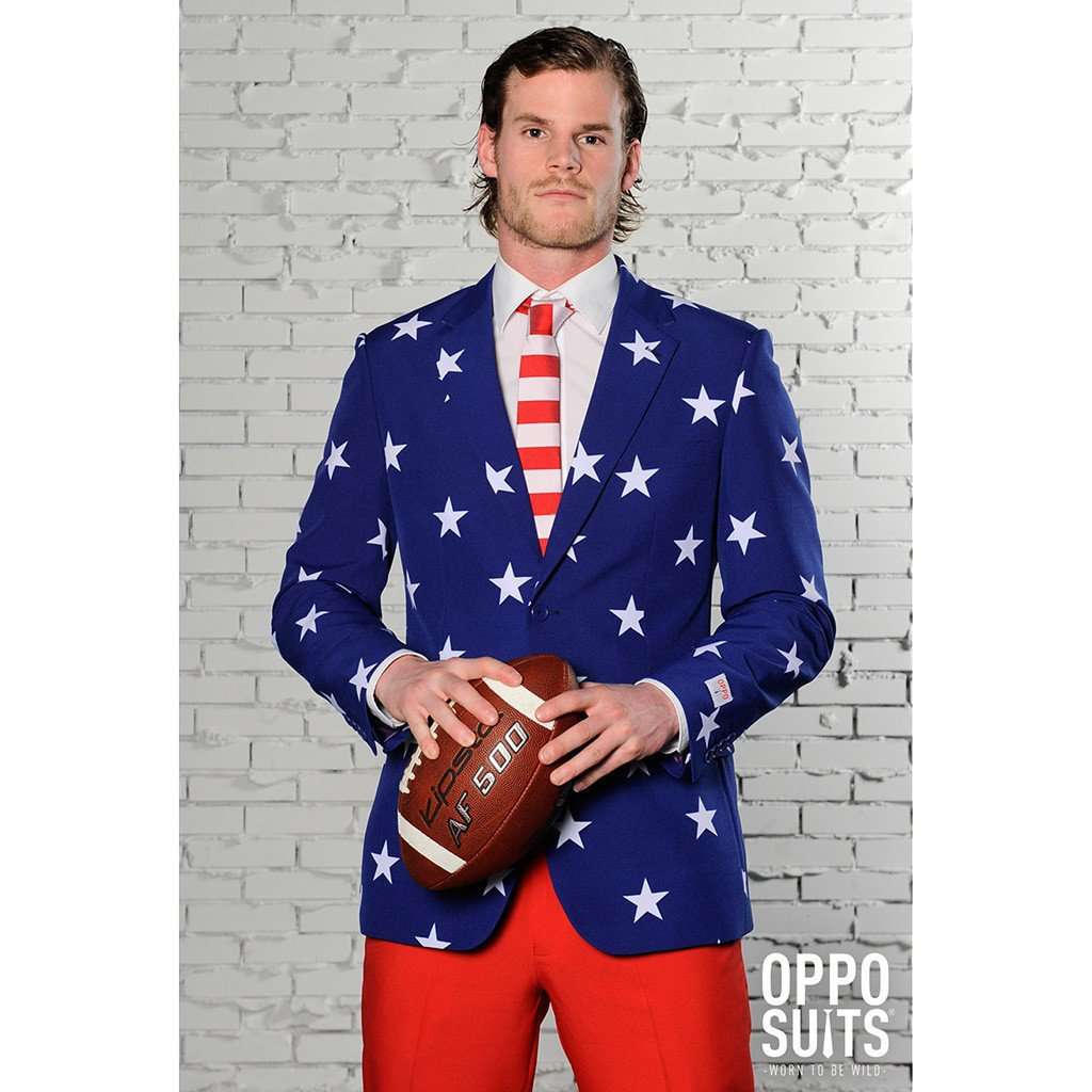 OppoSuits Stars and Stripes Suit – Country Club Prep