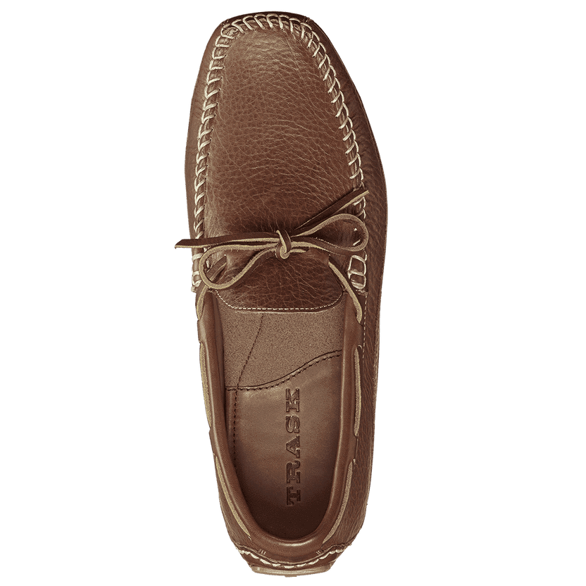 Trask Drake Bison Loafer in Saddle Tan – Country Club Prep