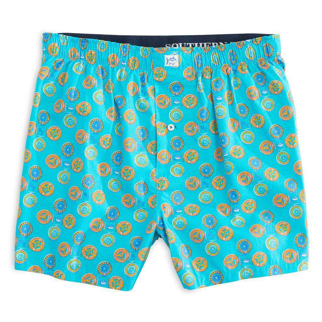Southern Tide Fly Rod Boxer in Scuba Blue – Country Club Prep