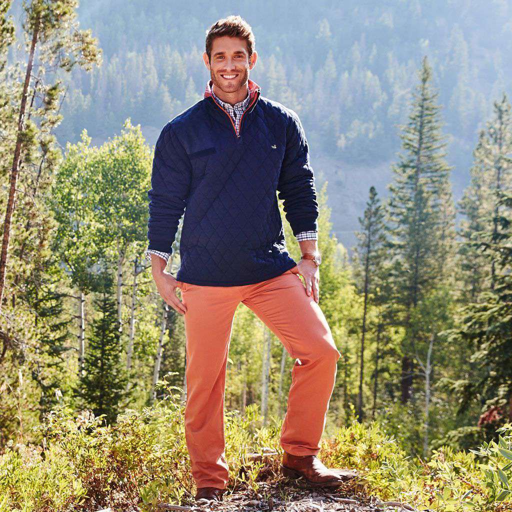 Southern Marsh Carlyle Sporting Pullover in Colonial Navy – Country ...