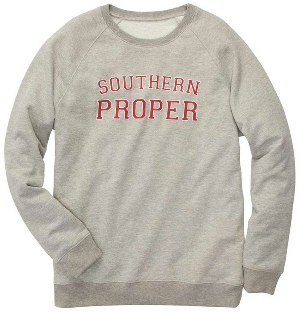 Southern Proper Original Sweatshirt in Grey – Country Club Prep