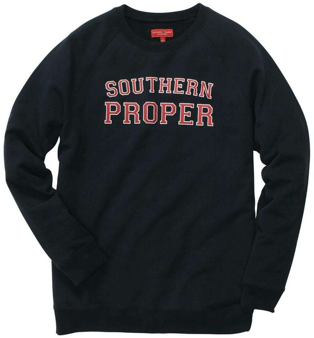 Southern Proper Original Sweatshirt in Navy – Country Club Prep