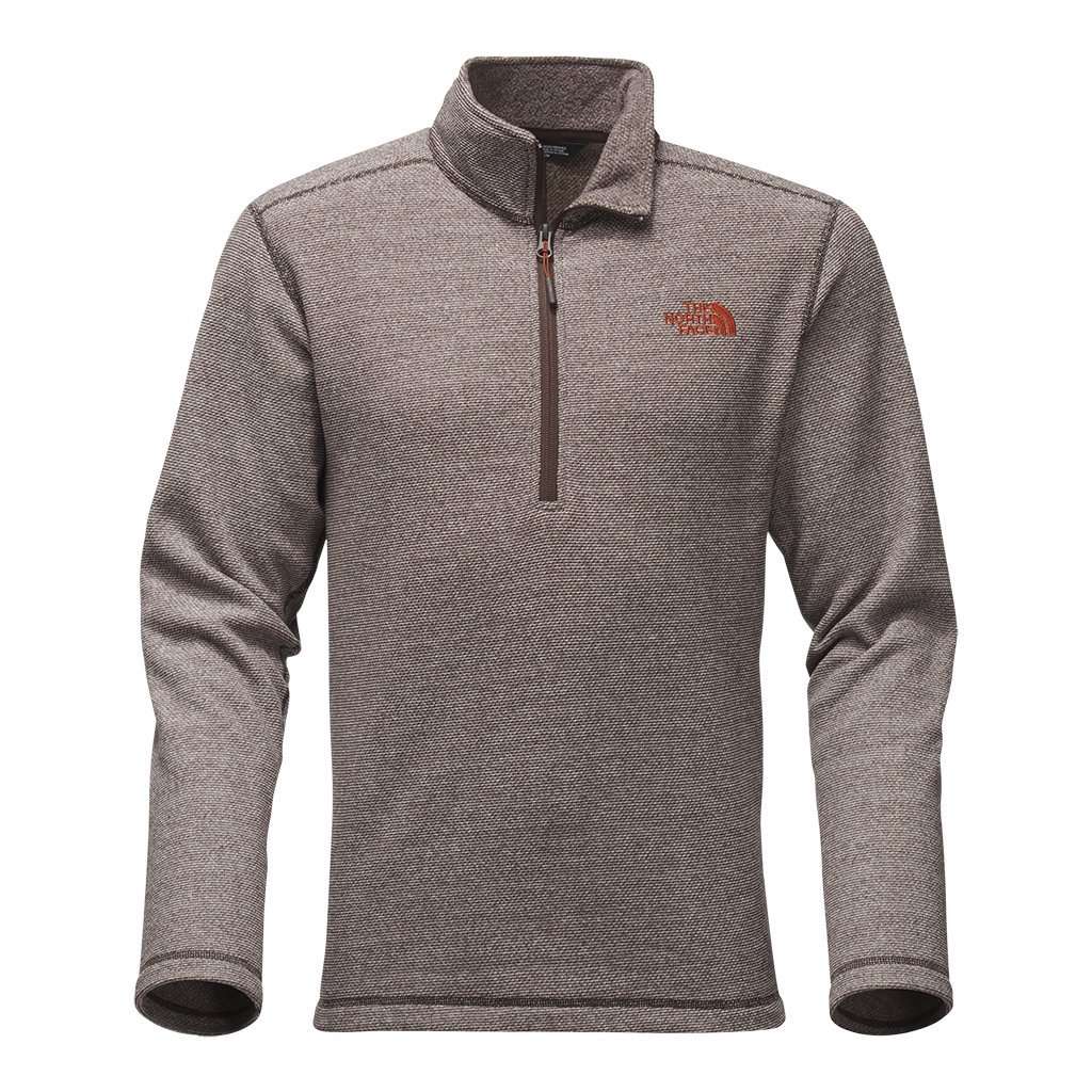 The North Face Men's Texture Cap Rock Pullover in Brunette Brown ...