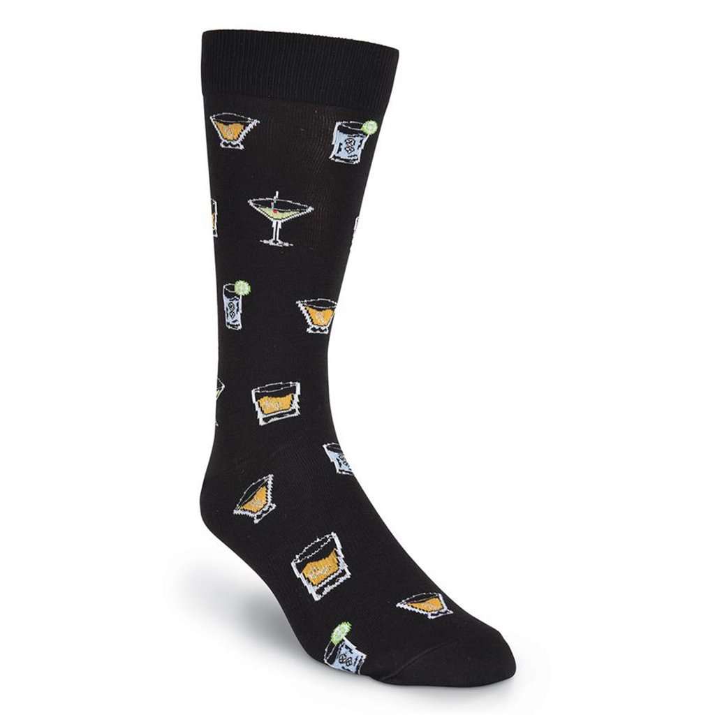 K. Bell Socks Men's Cocktails Crew Socks – Country Club Prep