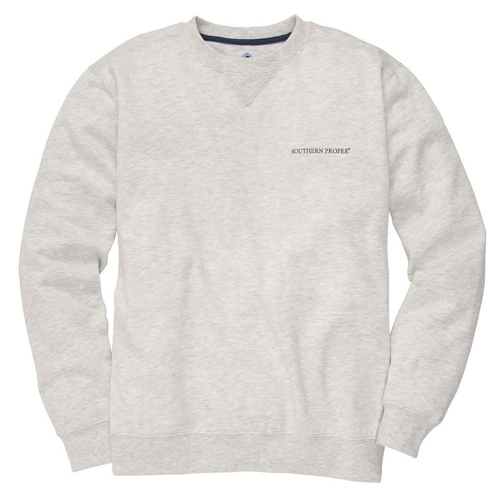 Original Lab Sweatshirt in White by Southern Proper – Country Club Prep