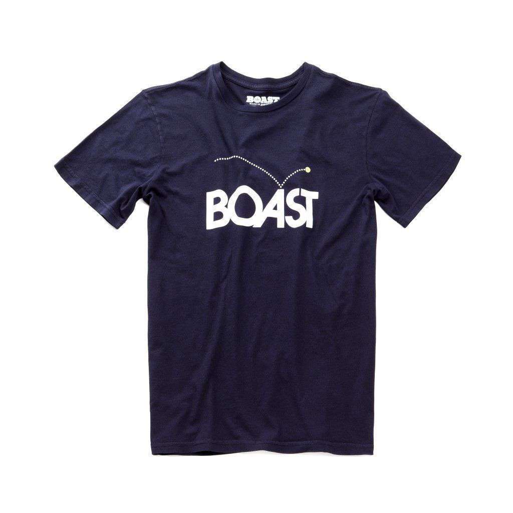 Boast Bounce Tee in Navy – Country Club Prep