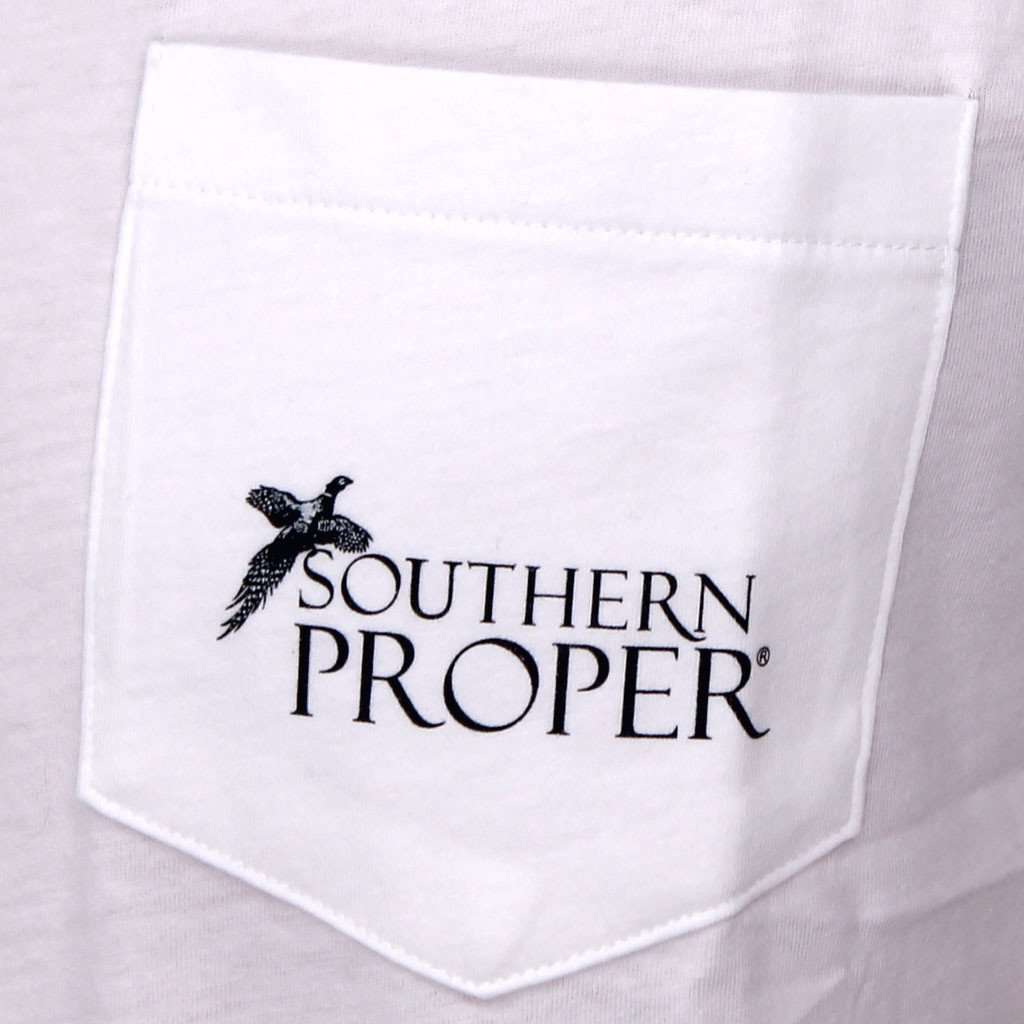 Southern Proper Mark of a Gentleman Tee in White – Country Club Prep